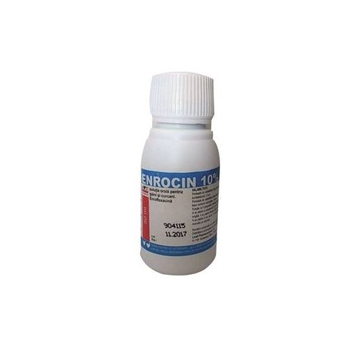 Enrocin 10%, 50 ml: 8,74 lei - PetMart PetShop