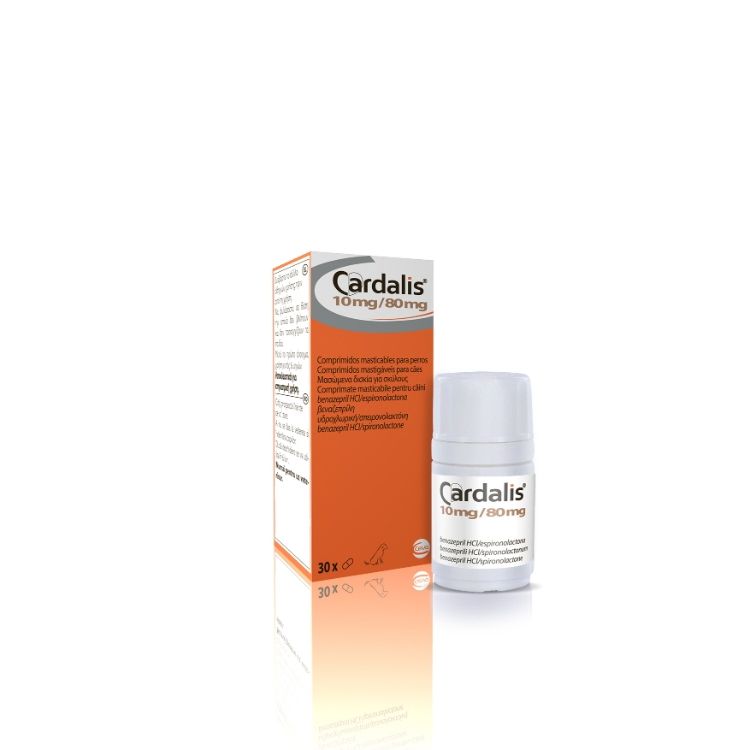 Cardalis, 10 mg/ 80 mg, 30 tablete: 361,75 lei - PetMart PetShop