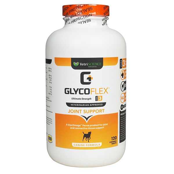 Glyco Flex III 120 tablete palatabile: 415,04 lei - PetMart PetShop