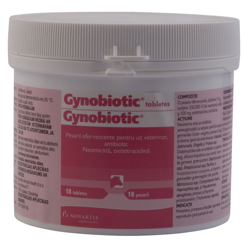 Gynobiotic 18 tablete: 171,04 RON - PetMart PetShop