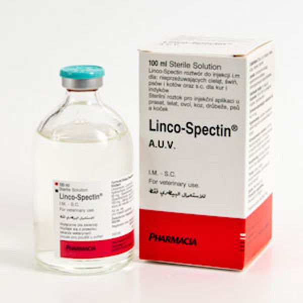 Linco-Spectin INJ 100 ml: 134,45 lei - PetMart PetShop
