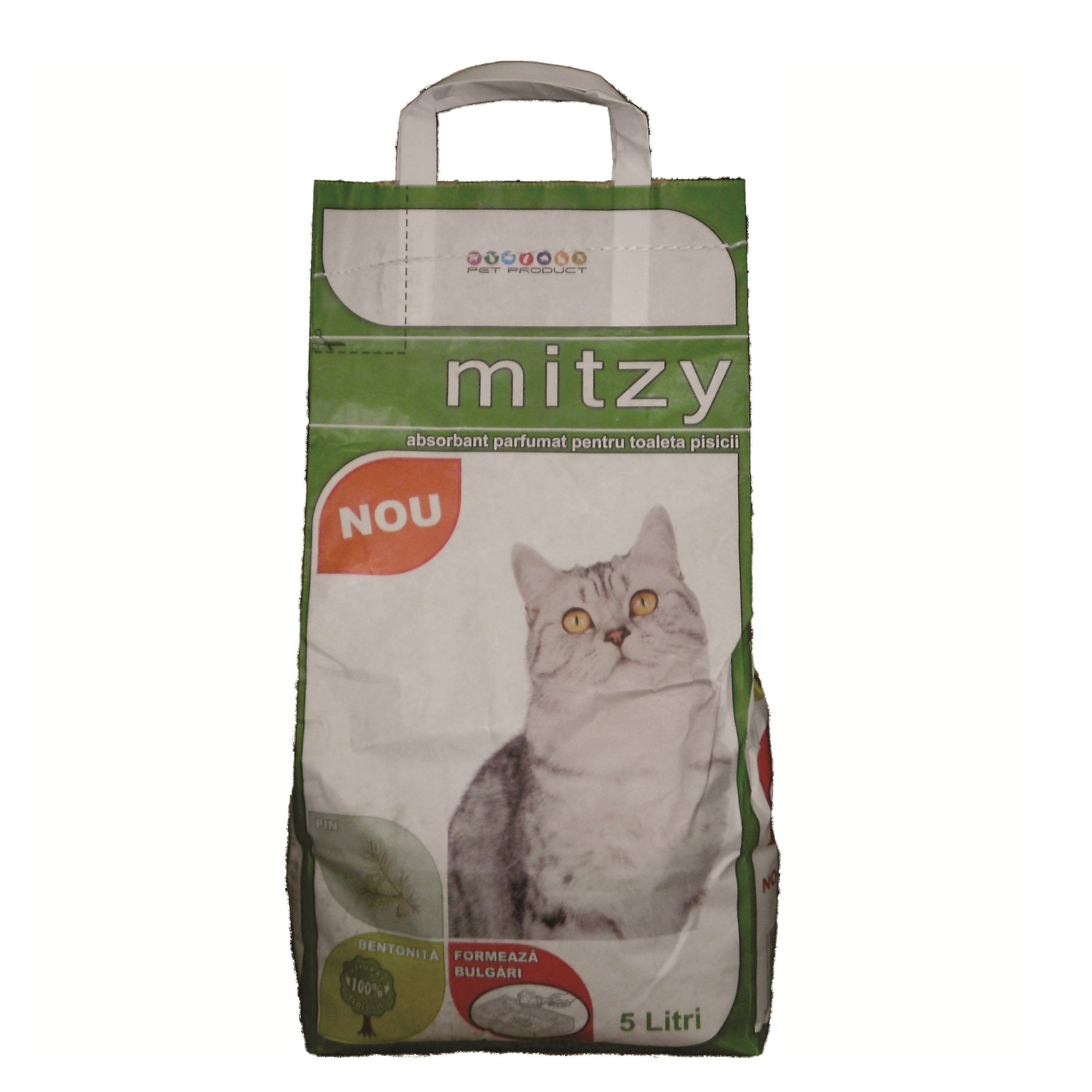 Nisip igienic Mitzy Pin, 5 l: 10,99 lei - PetMart PetShop