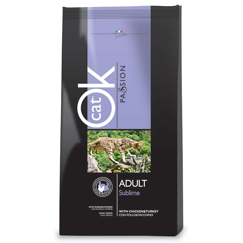 OK Cat Passion Adult Sublime 12.5 kg: 158,53 lei - PetMart PetShop