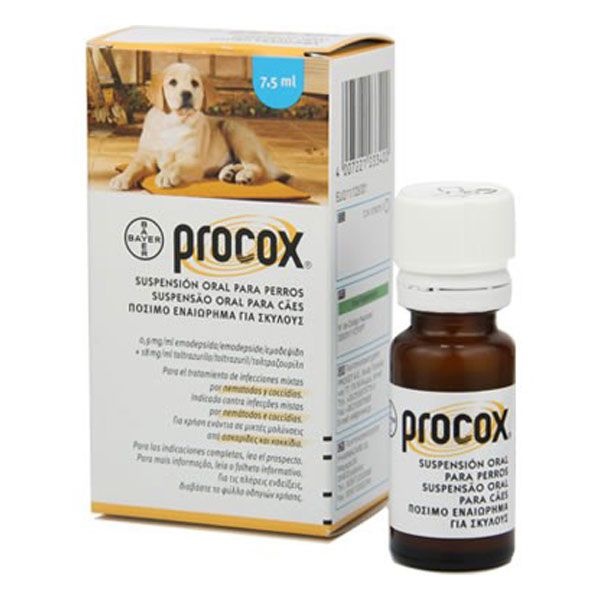 Procox Suspensie Orala, 7.5 ml: 84,99 lei - PetMart PetShop
