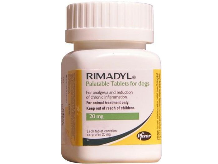Rimadyl 20 mg, 30 tablete palatabile: 56,16 lei - PetMart PetShop