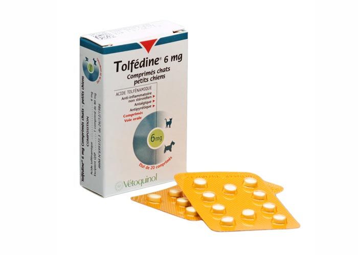 Tolfedine 6 mg 20 comprimate: 28,82 lei - PetMart PetShop