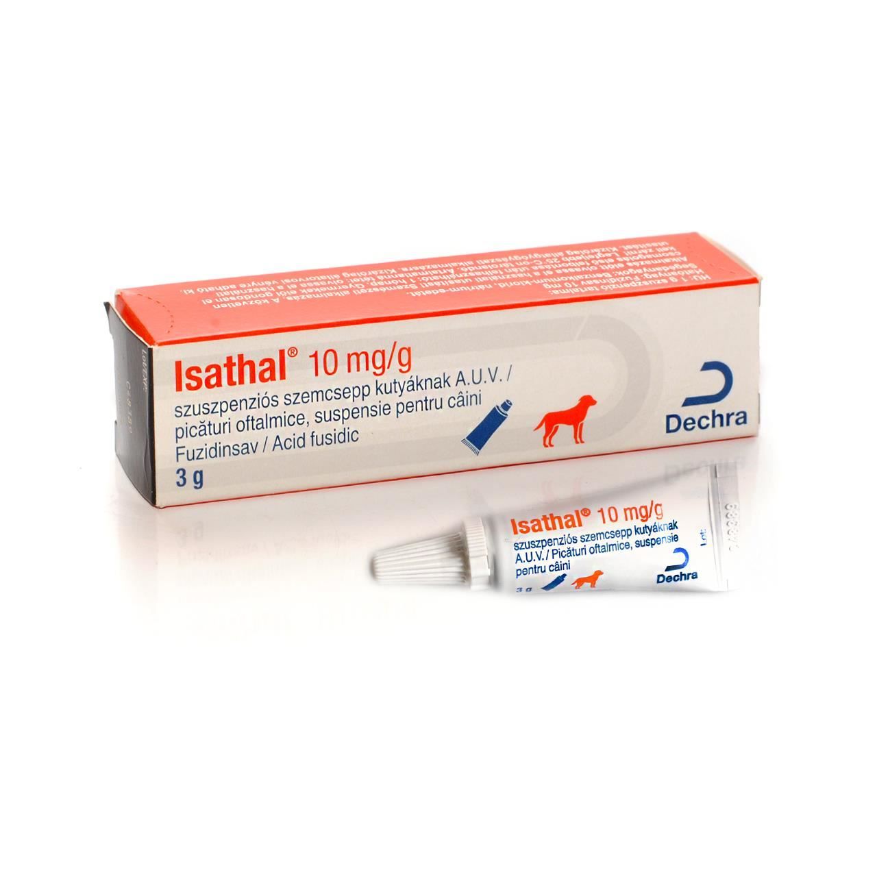 Tratament Infectii Oculare Isathal, 10 mg/ g (Picaturi Oftalmice 3 g ...